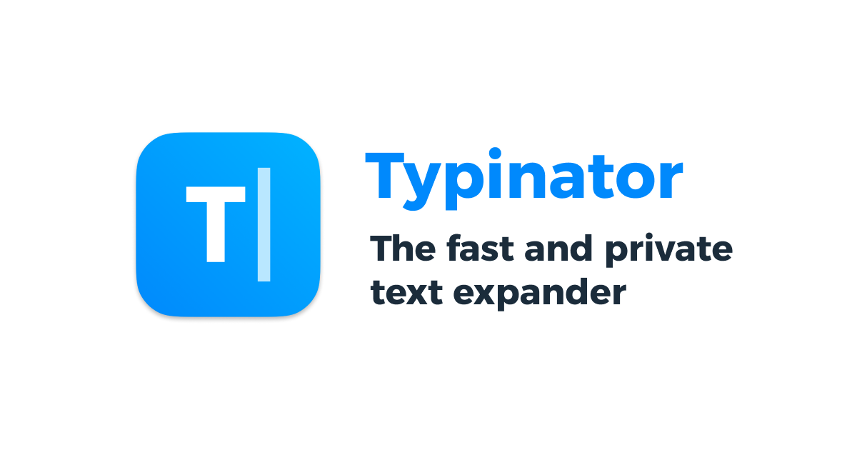 Text Expander for Mac, iPhone & iPad | Typinator
